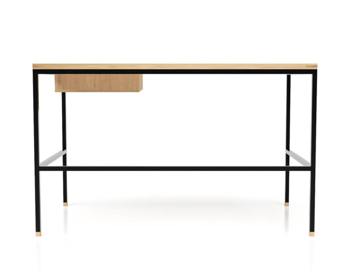 Made-to-measure desk model Cosmopol Medium, 1 drawer | Galerie Møbler