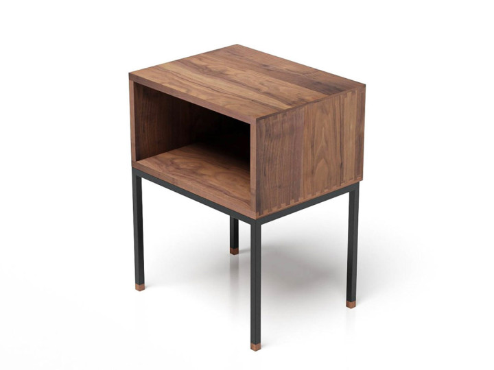 Made-to-measure bed table model Cosmopol. No drawers | Galerie Møbler