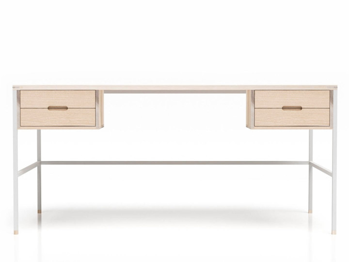 Made-to-measure desk model Cosmopol Large, 4 drawers | Galerie Møbler