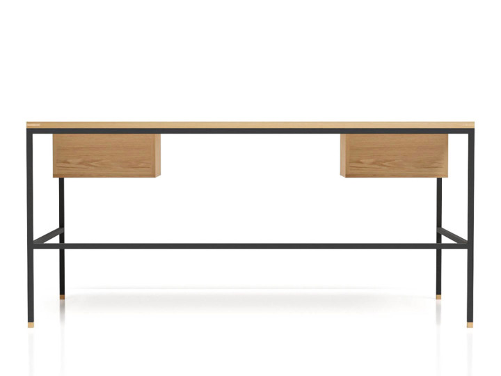 Made-to-measure desk model Cosmopol Large, 4 drawers | Galerie Møbler