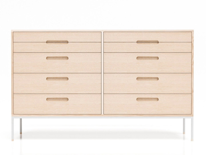 Commode double sur mesure. Modèle Cosmopol, 10 tiroirs | Galerie Møbler