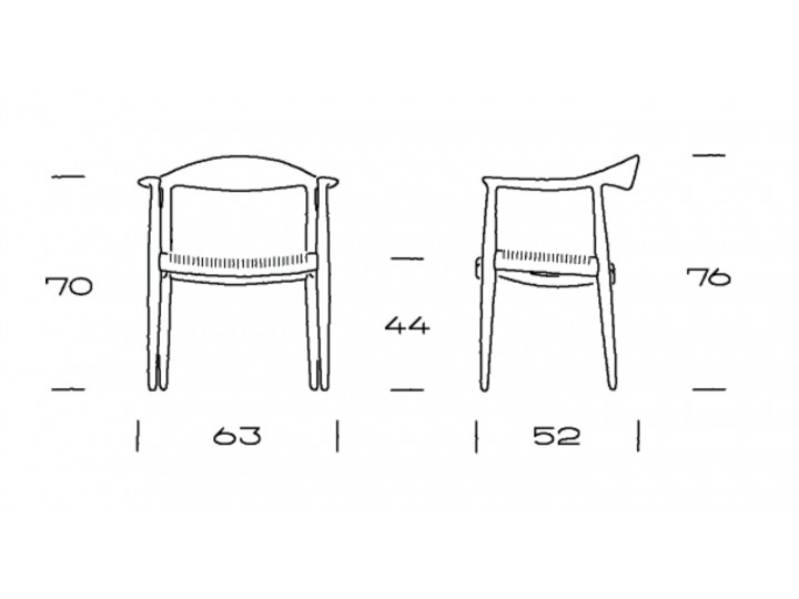The Round Chair ou PP501. Edition limitée 75ème anniversaire. 25 ...