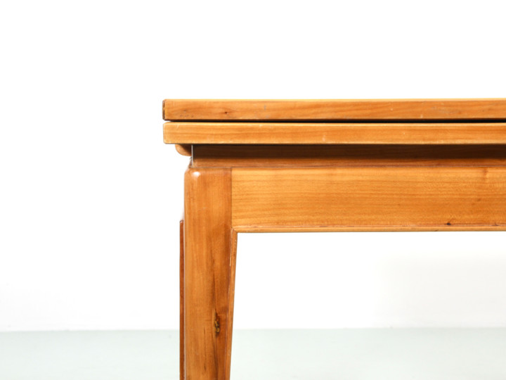 Swedish mid-century modern dining table with 2 extension leaves ...