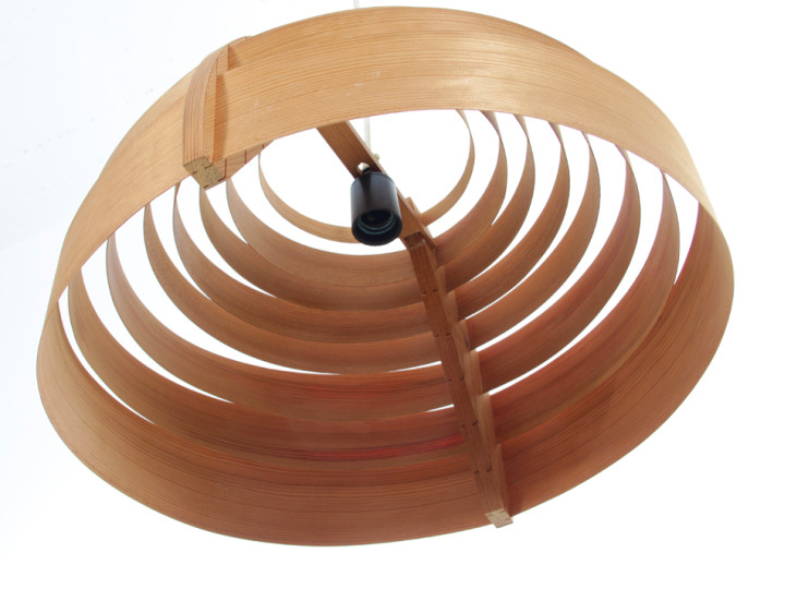 Mid century modern pendant lamps by Hans-Agne Jakobsson in Oregon pinen ...