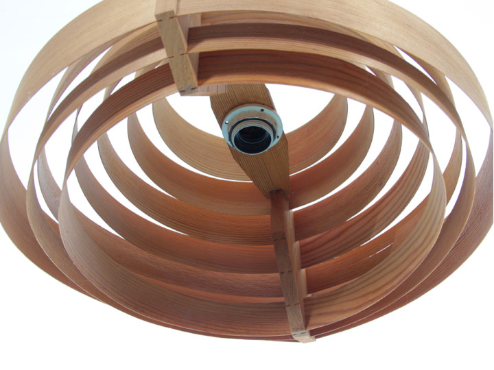 Mid century modern pendant lamps by Hans-Agne Jakobsson in Oregon pinen ...