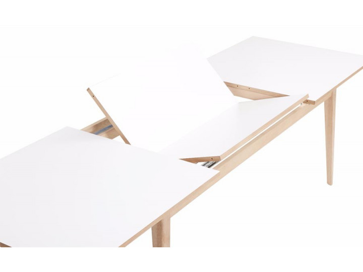 Scandinavian Extendable Dining Table model T3 laminate. 6/12 seats ...