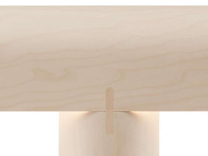 Teelo 8020 Table Lamp Birch. | Galerie Møbler