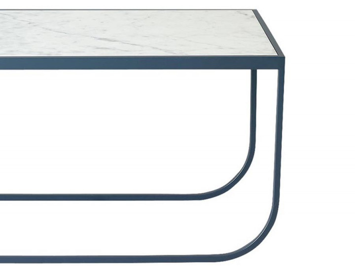 Tati Side Table Square High Stone | Galerie Møbler