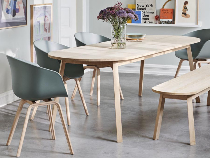 Triangle Leg dining table 200 cm, 6/8 seat | Galerie Møbler