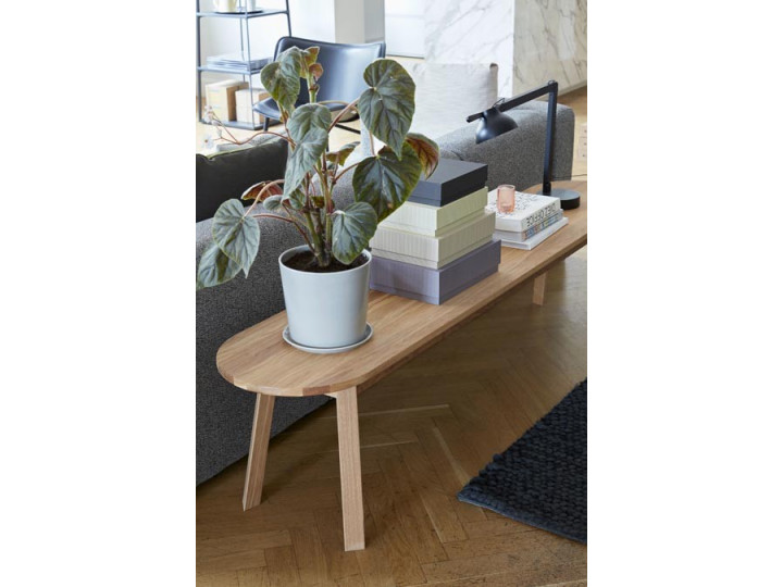 Triangle Leg bench 200 cm | Galerie Møbler