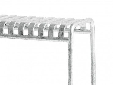 Palissade outdoor bench hot galvanized | Galerie Møbler