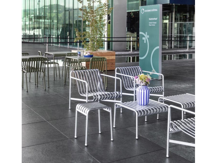 Palissade outdoor stool hot galvanized | Galerie Møbler