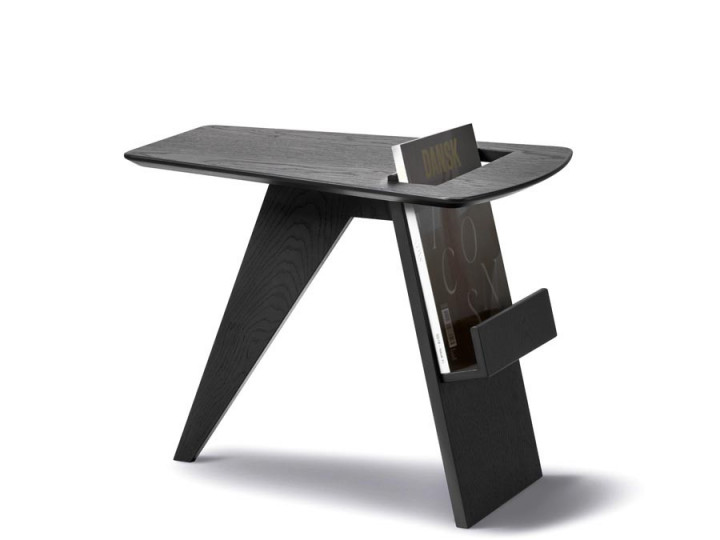 Magazine Table model 6500 black laquered by Jens Risom for Fredericia ...