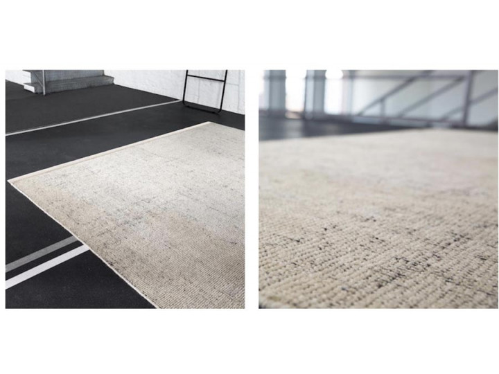 Mid-Century modern scandinavian rug Kanon Pattern Plow. Custom size. 9 ...