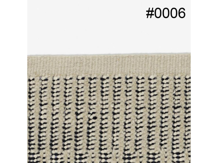 Mid-Century modern scandinavian rug Kanon Pattern Plow. Custom size. 9 ...