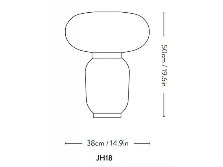 Table lamp Formakami JH18 | Galerie Møbler