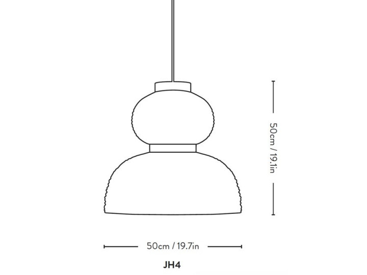 Pendant lamp Formakami JH4 | Galerie Møbler