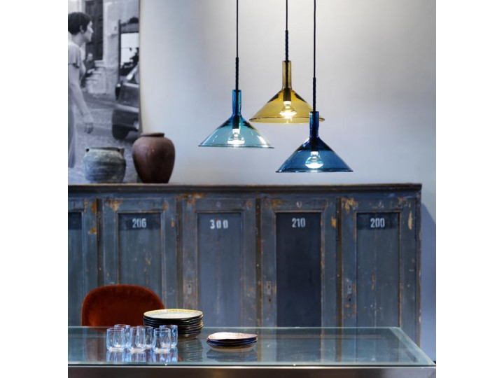 Tratten Pendant | Galerie Møbler Bsweden colors Tratten Blue