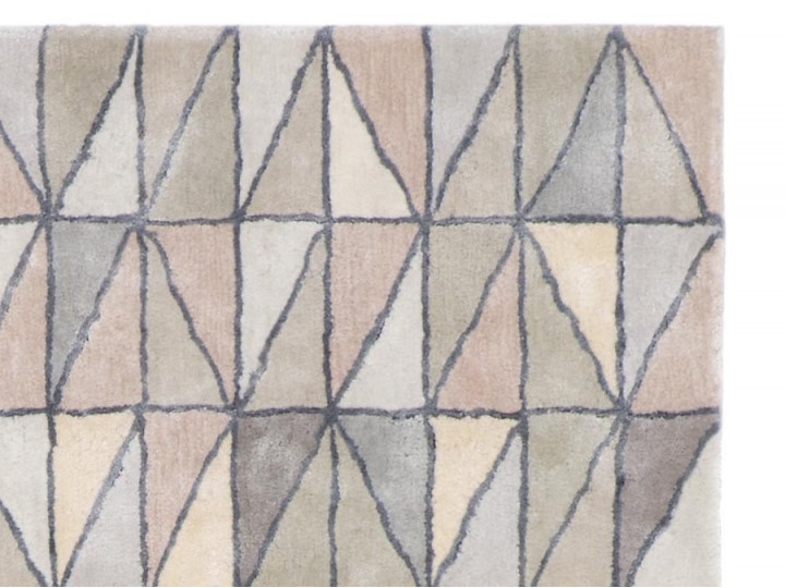 Custom hand tufted Wedge Naturals rug | Galerie Møbler