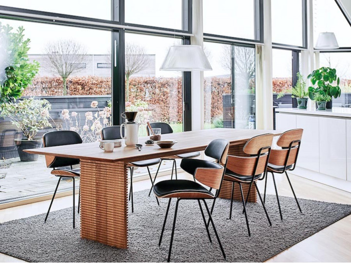Straight dining table GM 3500. 5 sizes | Galerie Møbler