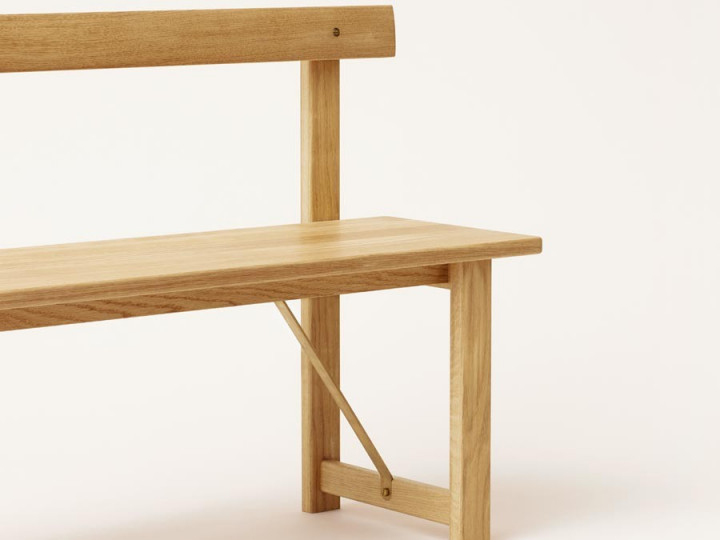 Position Bench 155, Oak | Galerie Møbler