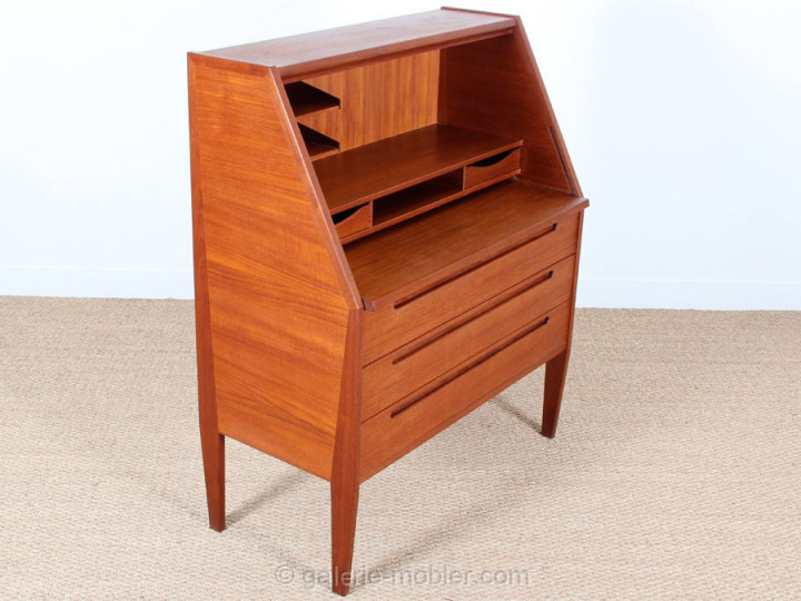Scandinavian teak secretary | Galerie Møbler