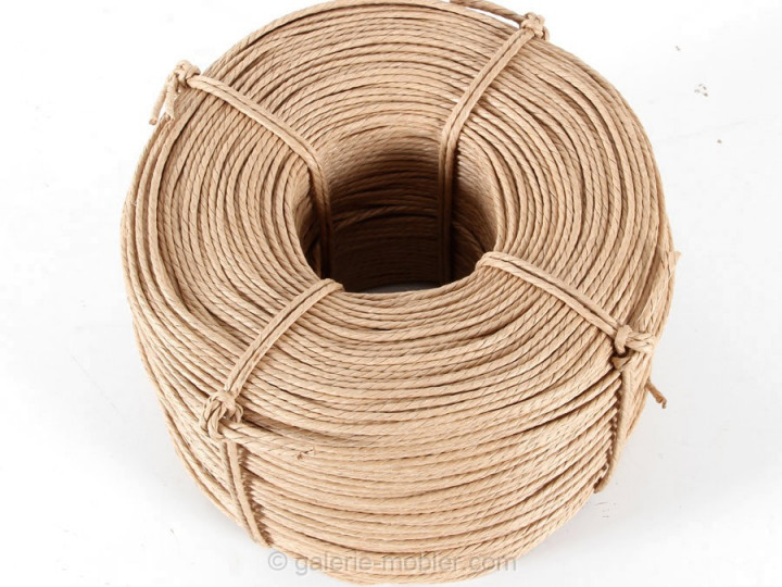 Danish paper cord, natural colour. 500 m. | Galerie Møbler