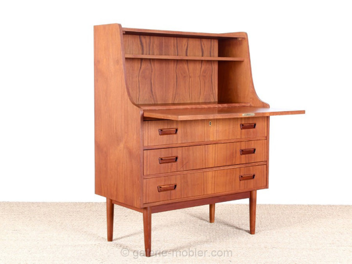 Scandinavian teak secretary | Galerie Møbler
