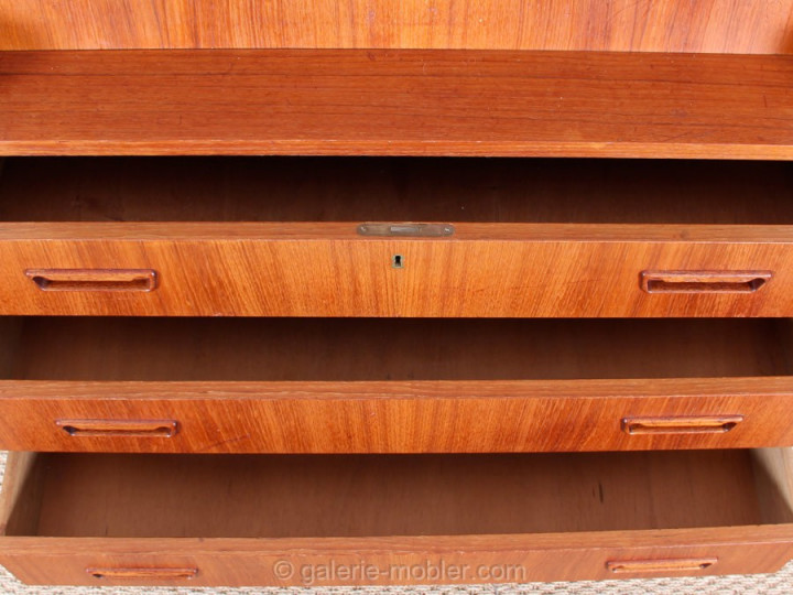 Scandinavian teak secretary | Galerie Møbler