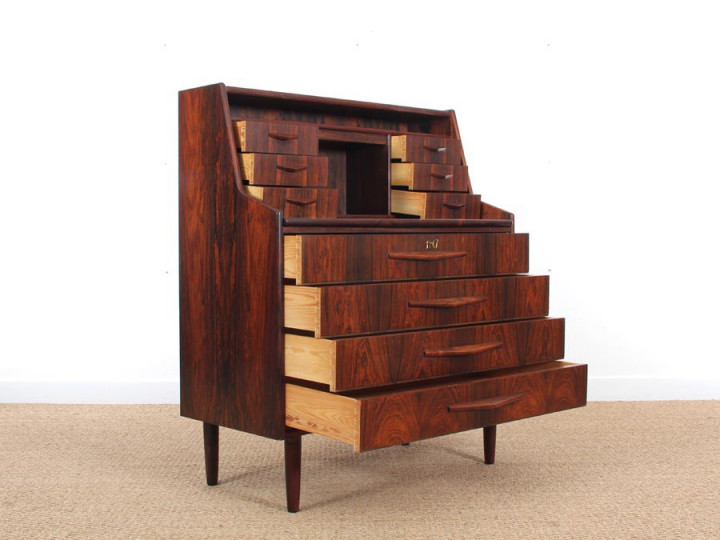 Mid-Century modern secretary in Rio rosewood | Galerie Møbler