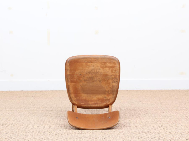 Mid century modern german school chair by Casala | Galerie Møbler
