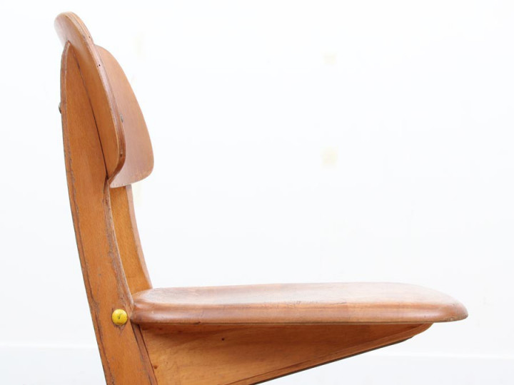 Mid century modern german school chair by Casala | Galerie Møbler