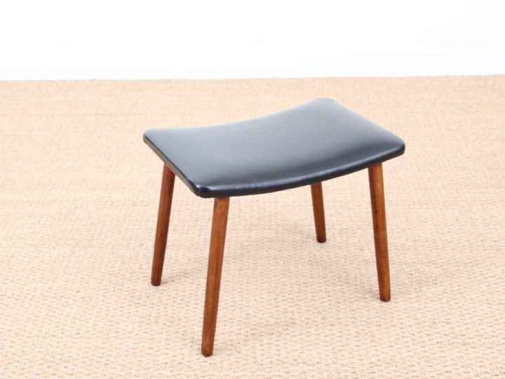 Mid-Century modern scandinavian foot rest | Galerie Møbler