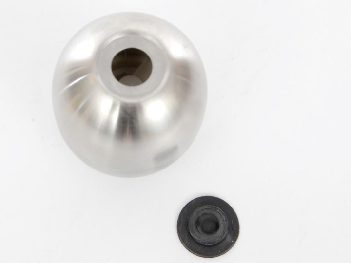 Set of 2 salt and pepper Super Egg grinders by Piet Hein. New edition ...