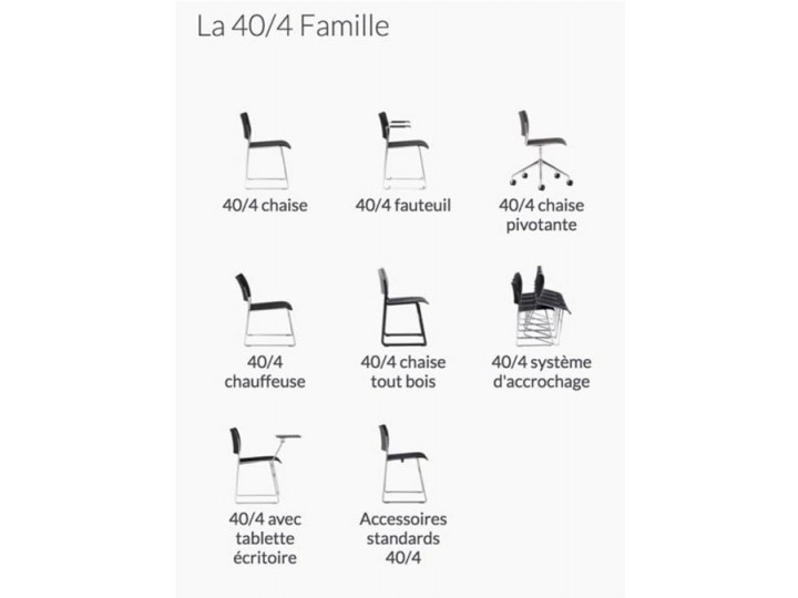 40/4 chair by David Rowland, new edition. | Galerie Møbler