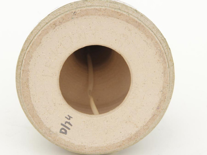 Mid-Century modern scandinavian ceramic Palhus lamp. Model DL337 / D74 ...