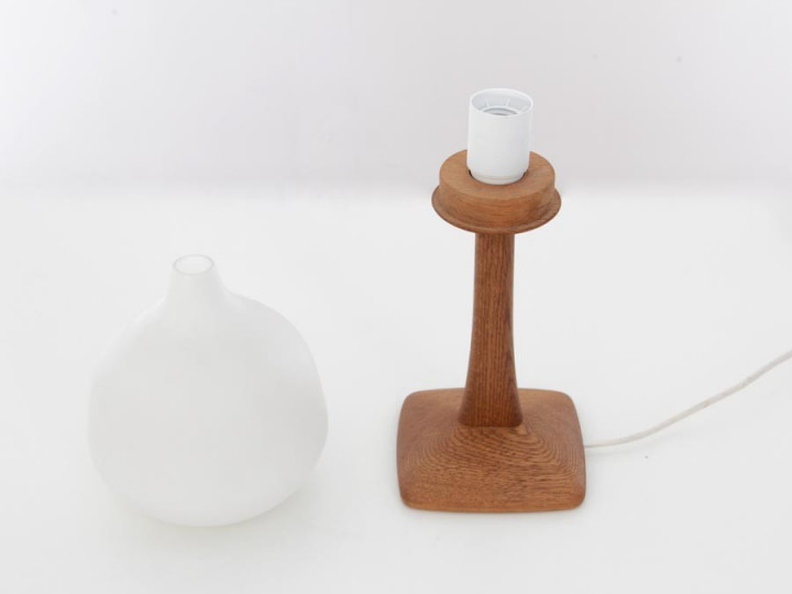 Mid-Century modern scandinavian small table lamp by Uno Christiansen ...