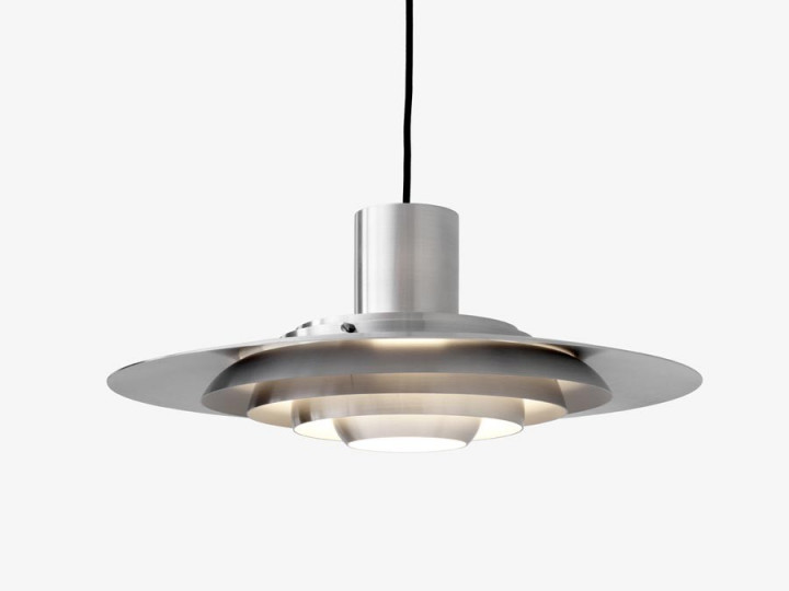 Mid-Century modern scandinavian pendant lamp P376 KF1, Ø 47,5cm. New ...