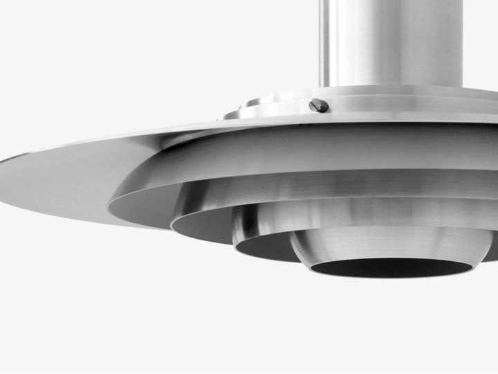 Mid-Century modern scandinavian pendant lamp P376 KF1, Ø 47,5cm. New ...