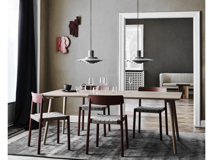 Mid-Century modern scandinavian pendant lamp P376 KF1, Ø 47,5cm. New ...