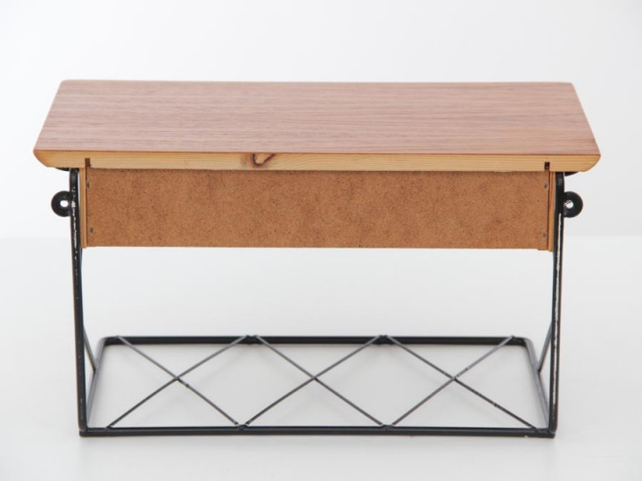 Chevet mural scandinave en teck | Galerie Møbler