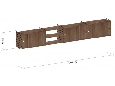 String System Pack wall sideboard. New édition. | Galerie Møbler