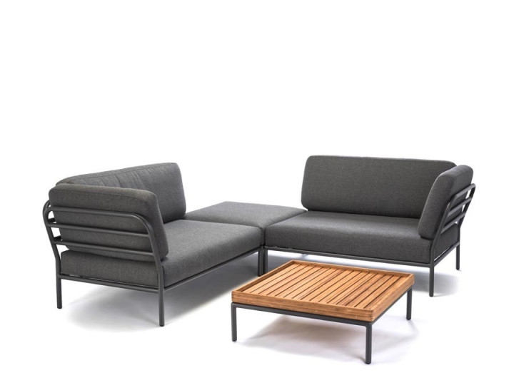 Canapé scandinave d'extérieur modulable modèle Level - Chauffeuse ...