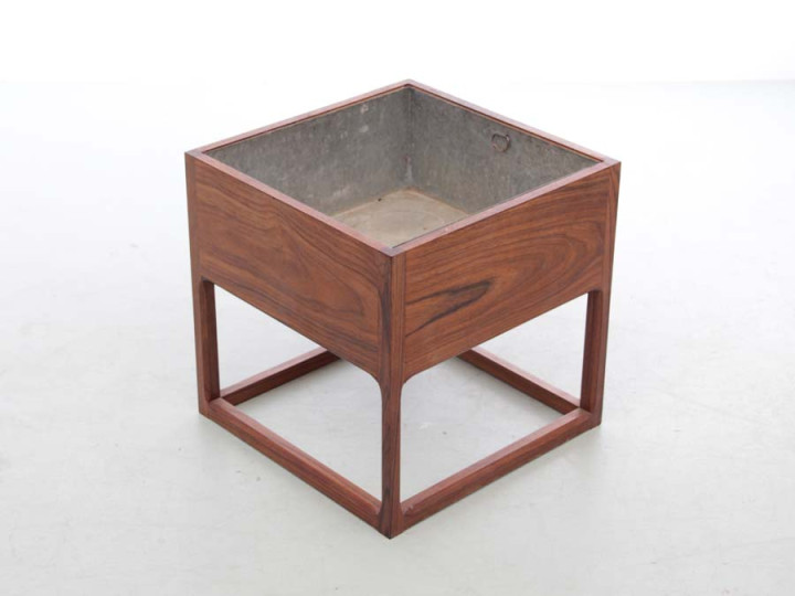Mid-Century modern scandinavian planter in rosewood by Kai Kristiansen ...