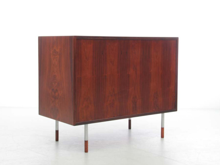 Mid century modern scandinavian chest of drawers in rosewood by Arne ...